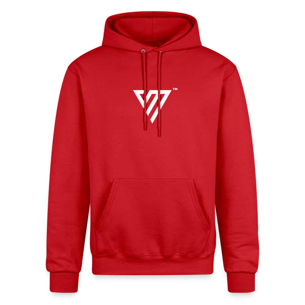 VM Logo [White] Hoodie – Vegan Mainstream