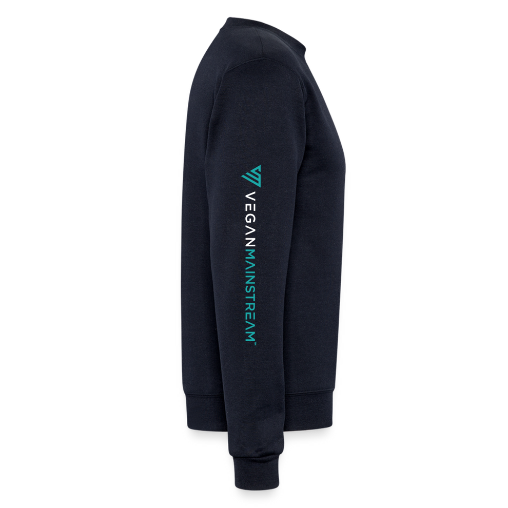 VM Logo [White] Sweatshirt – Vegan Mainstream